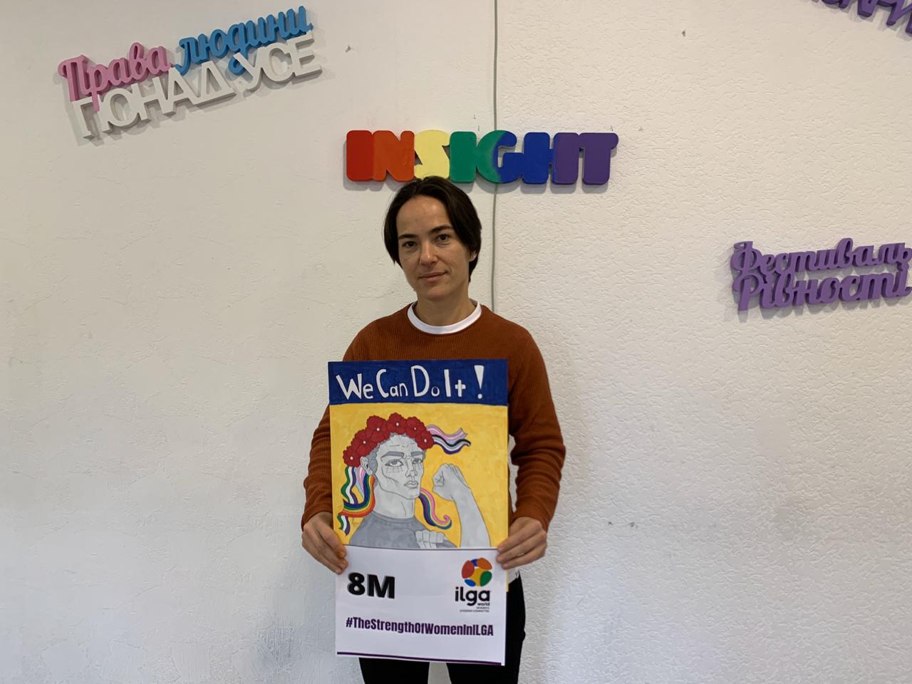 Olena Shevchenko: the LGBTI+ Activist Who Refuses to be Silenced - Civil Rights Defenders