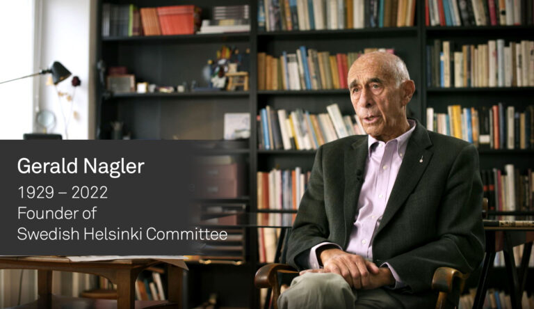 Civil Rights Defenders’ founder Gerald Nagler has passed away - Civil ...